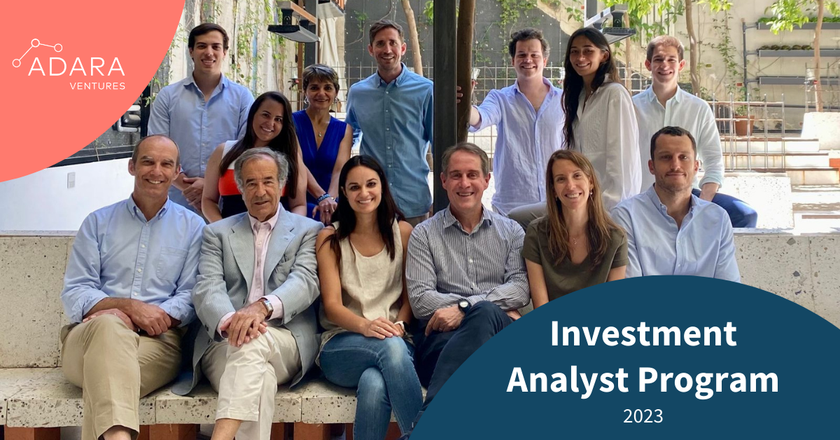 Adara Ventures Investment Analyst Program: Apply now!